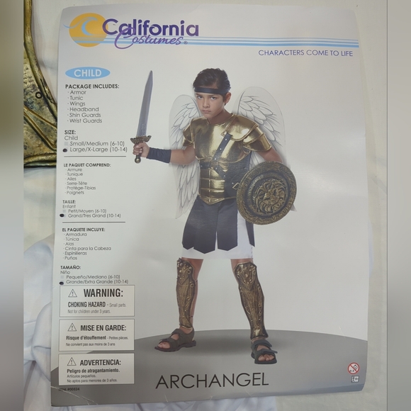 California Costumes | Costumes | Archangel Gabriel Size Child Large 14 ...